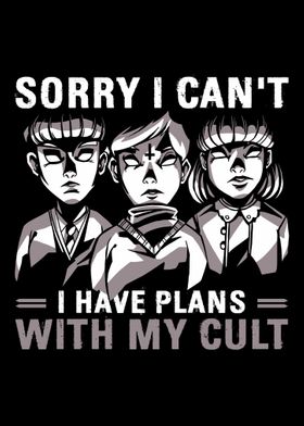 'Funny Cult Occult' Poster by AestheticAlex | Displate