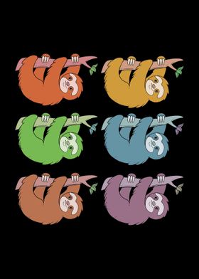 'Sloth Squad' Poster by FunnyGifts | Displate