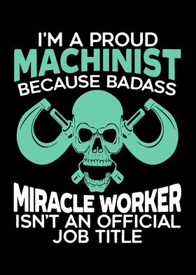 'Machinist' Poster by NAO | Displate
