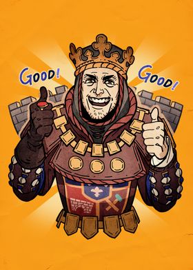 'Foltest' Poster by Witcher 3 | Displate