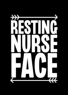 'Resting Nurse Face' Poster by TheLoneAlchemist | Displate
