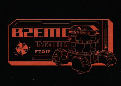 'B2EMO' Poster by Star Wars | Displate