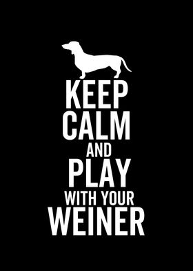 'Keep Calm and Play With' Poster by TheLoneAlchemist | Displate