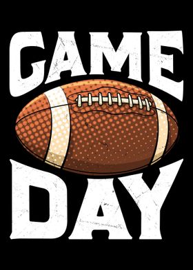'Football Sunday Game Day' Poster by professionaldesigns | Displate