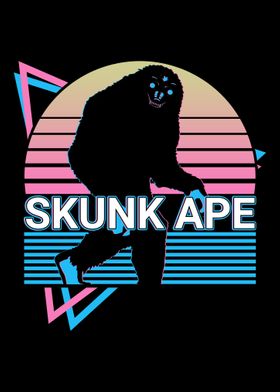 'Skunk ape Cryptid' Poster by AestheticAlex | Displate