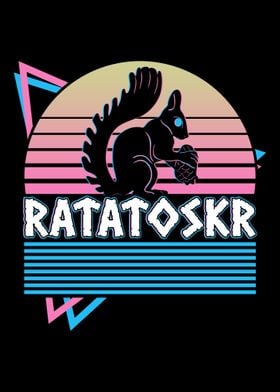 'Ratatoskr Squirrel' Poster by AestheticAlex | Displate