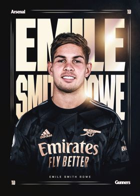 'Smith Rowe' Poster by Arsenal | Displate