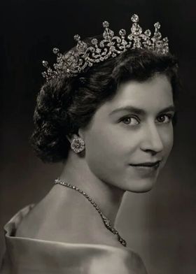 'The Queen Elizabeth 2' Poster by Max Ronn | Displate