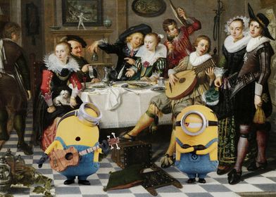 'Minion Nobility' Poster by Minions | Displate