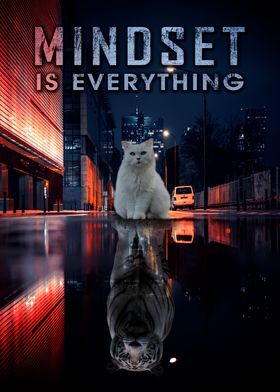 'Mindset is Everything' Poster by Conceptual Photography | Displate