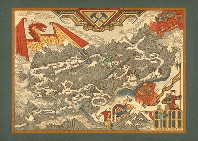 'Mahakam' Poster by Witcher 3 | Displate