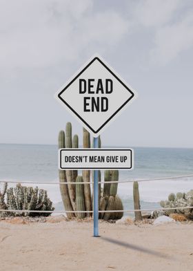 'Dead End' Poster by Conceptual Photography | Displate