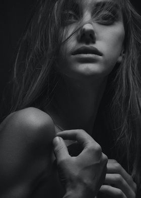 'Beautiful face' Poster by Sam Brady | Displate