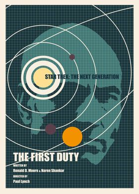 'The First Duty' Poster by Star Trek | Displate