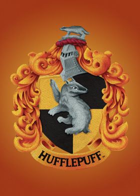 'Hufflepuff Insignia' Poster by Wizarding World | Displate