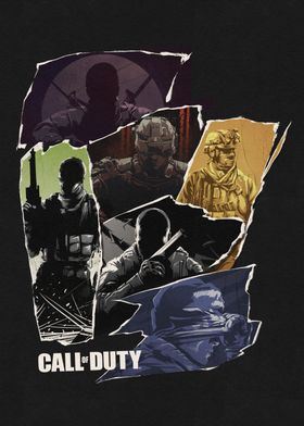 'Call of Duty Collage' Poster by Call of Duty | Displate