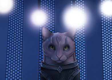 'Alien Cat' Poster by Star Trek | Displate