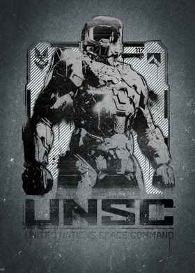 'UNSC Poster' Poster by Halo Game | Displate