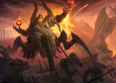 'Azmodan' Poster by Diablo | Displate