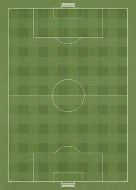 'The Beautiful Game Pitch' Poster by Alo | Displate