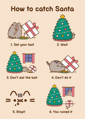 Pusheen Santa