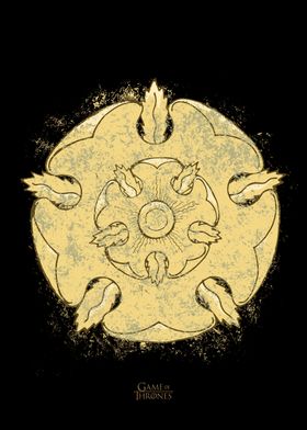 'Tyrell Black Sigil' Poster by Game of Thrones | Displate