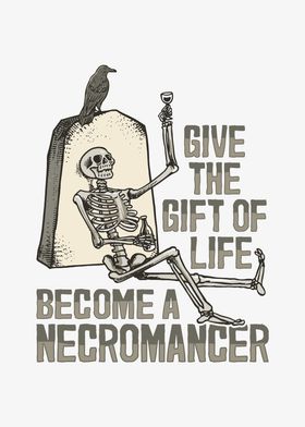 'Undead Necromancer' Poster by Michael | Displate