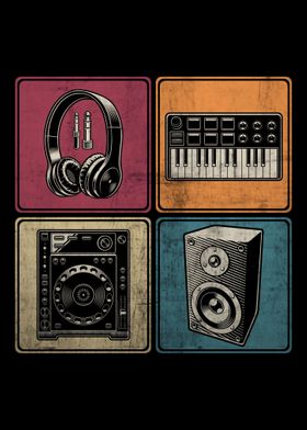 'Modular Synthesizer' Poster by professionaldesigns | Displate