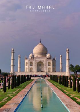 'Taj Mahal ' Poster by Famous City | Displate