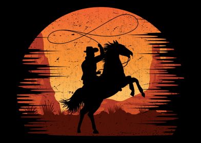 'Men Western Cowboy' Poster by professionaldesigns | Displate