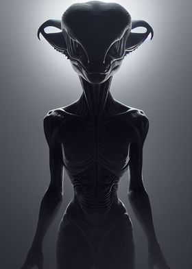 'Alien Uzoned' Poster by Insidemikeshead | Displate