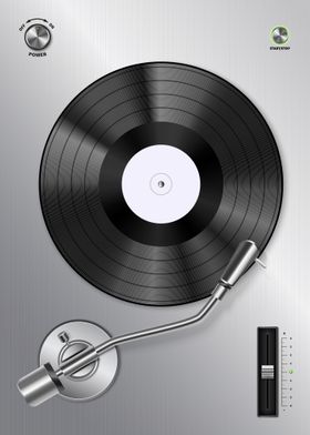 'Technics Turntable MKII' Poster by Uber Colektiv | Displate