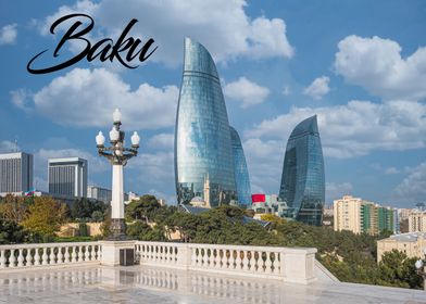 'Baku' Poster by Conceptual Photography | Displate