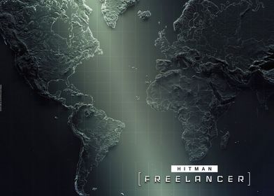 'Freelancer Map' Poster by Hitman | Displate