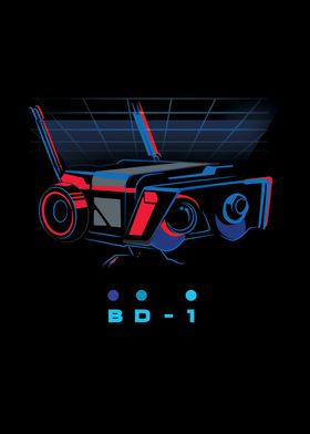 'BD-1' Poster by Star Wars | Displate