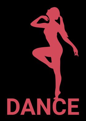 'DANCE LADY' Poster by Atomic Chinook | Displate