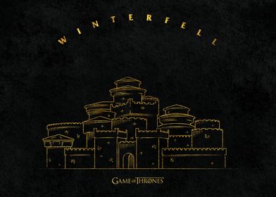 'Winterfell' Poster by Game of Thrones | Displate