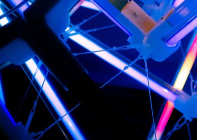 'Abstract light' Poster by Friska kaka | Displate