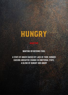'hungry motivational' Poster by Greatest of all time Displate | Displate