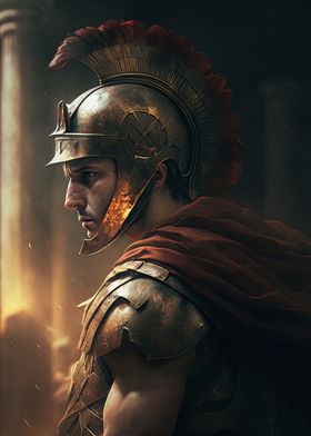 'Roman Empire Legat Officer' Poster by Muntwalt | Displate