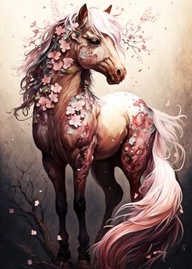 'Beautiful Horse' Poster by Coffee Design | Displate