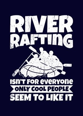 'Funny River Rafting' Poster by MzumO | Displate