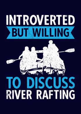 'Funny River Rafting' Poster by MzumO | Displate