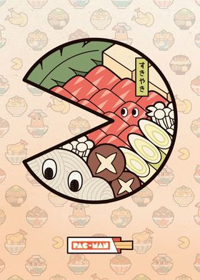 'PAC-MAN Bowl' Poster by PAC-MAN | Displate