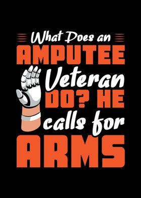 'Arm Amputee' Poster by Sebastian Wünsche | Displate