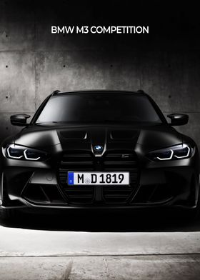 'BMW M3 Competition' Poster by Conceptual Photography | Displate