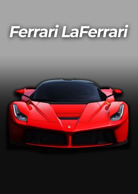 'Ferrari LaFerrari' Poster by Conceptual Photography | Displate