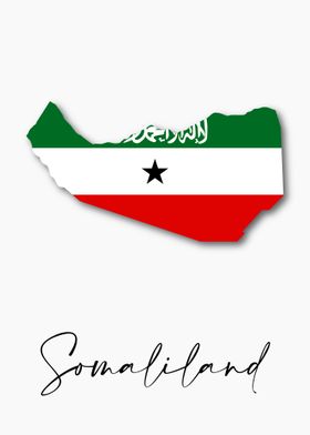 'Somaliland Map Flag' Poster by dkDesign | Displate