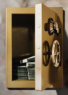 'Money Safe' Poster by Conceptual Photography | Displate