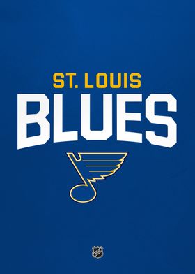 'St. Louis Blues Logo' Poster by NHL | Displate